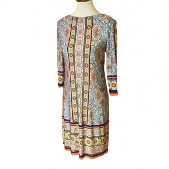 London Times | Dresses | London Times Floral Paisley Sheath Dress ...